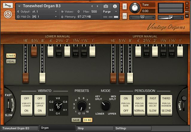 Test: Native Instruments Vintage Organs › Seite 2 › releasetime