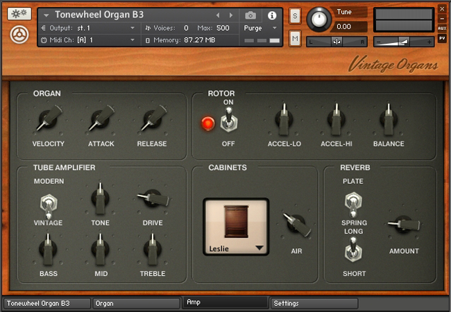 Test: Native Instruments Vintage Organs › Seite 2 › releasetime